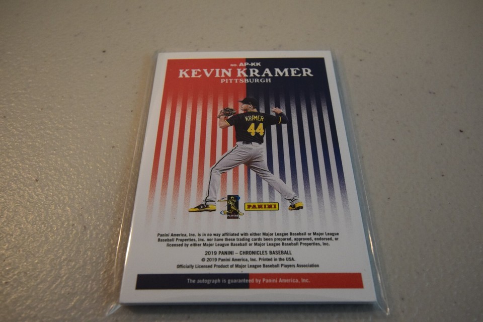 2019 Chronicles Kevin Kramer Americas Pastime Auto #/99 Pirates | eBay