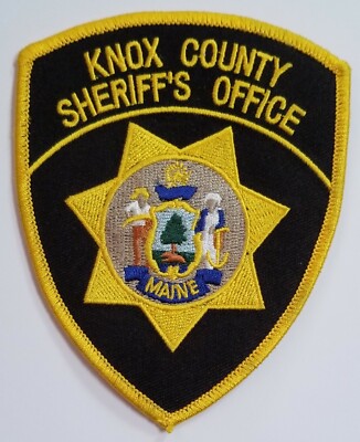 KNOX COUNTY MAINE ME DEPUTY SHERIFFS SHERIFF EMBROIDERED CLOTH PATCH | eBay