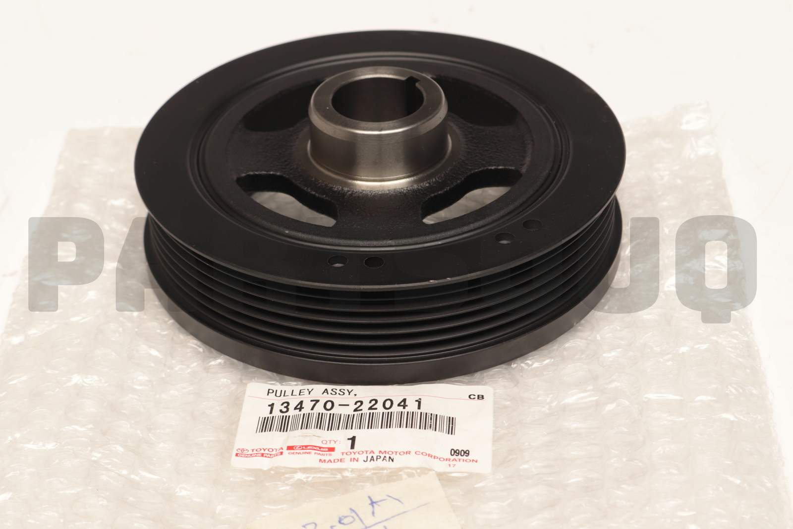 1347022041 Genuine Toyota PULLEY, CRANKSHAFT 13470-22041 | eBay