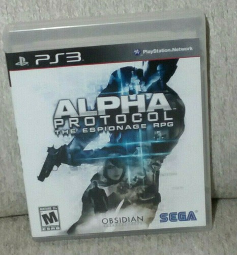 PS3: Alpha Protocol The Espionage RPG Complete [Game, Manual, Case] | eBay