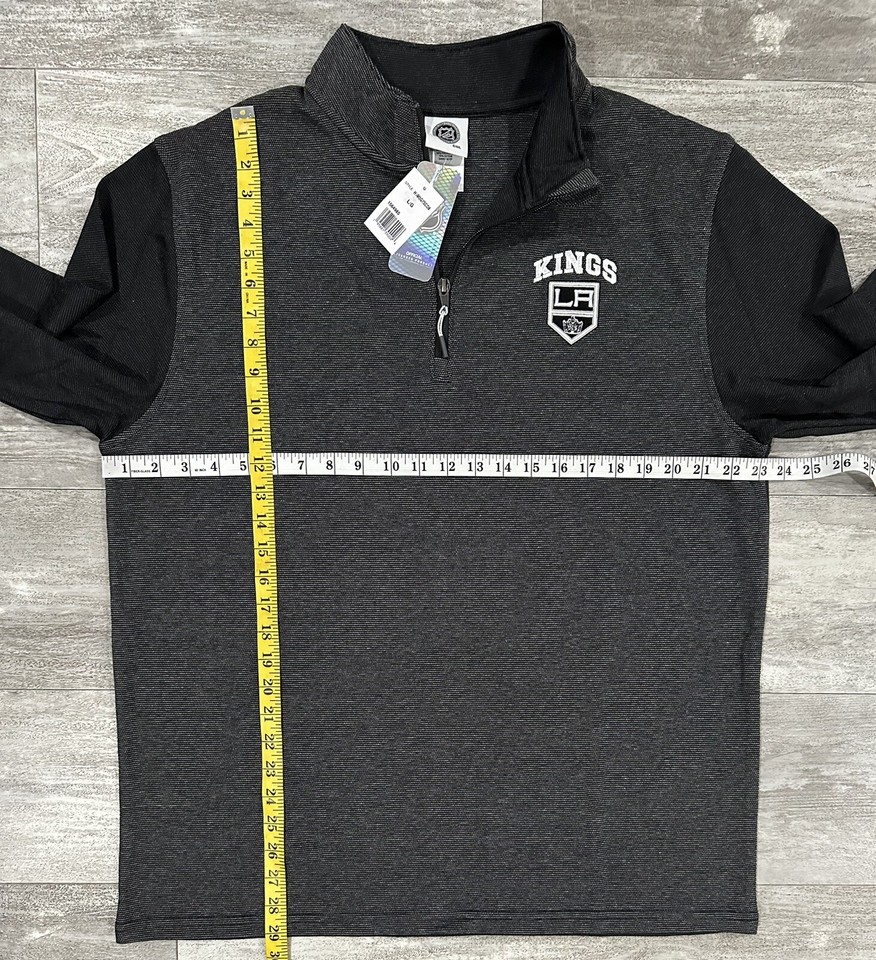 NHL Official Licensed Merchandise Los Angeles Kings 1/4 zip pullover ...