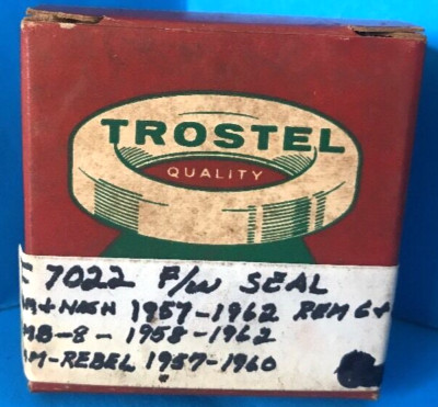 NOS TROSTEL SEAL FRONT WHEEL SEAL T-7022 1958-62 Rambler Rebel Nash | eBay