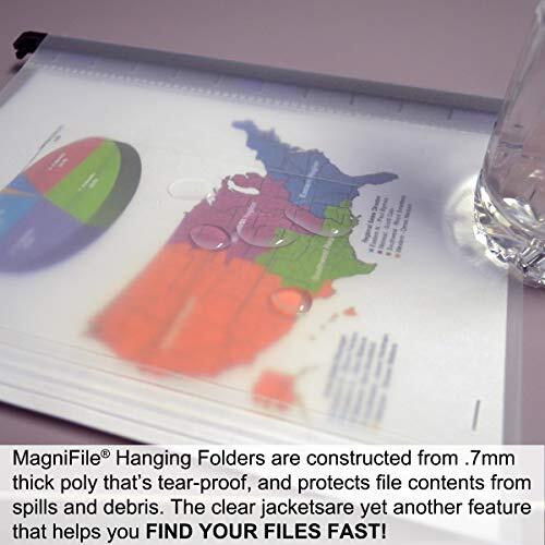 MagniFile Hanging File Folders V- Bottom Letter Size with 11 inch ...