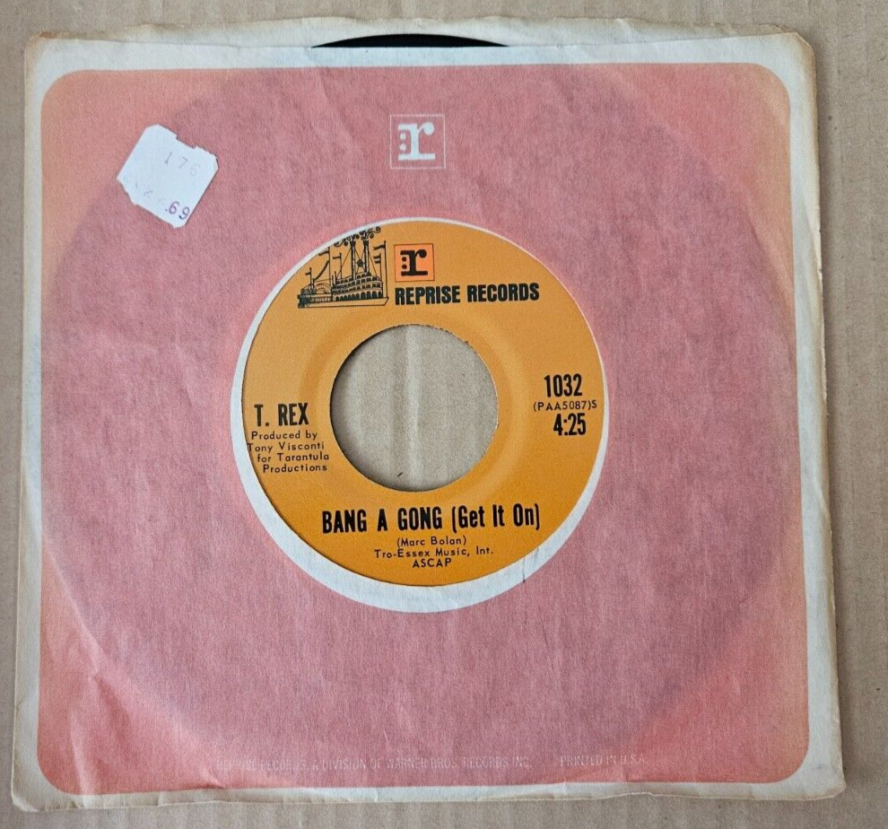 1971 T. REX BANG A GONG / RAW RAMP 45RPM 7" VG+ | eBay