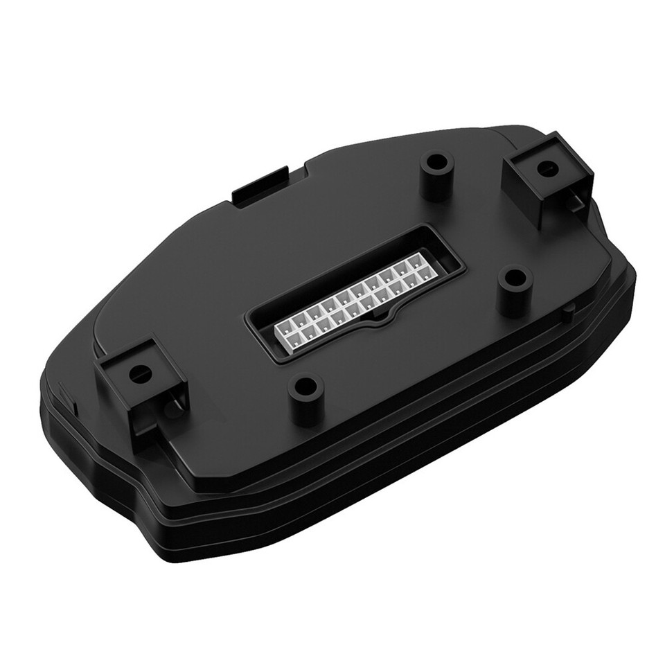 Motorcycle Gauge LCD Display Multi-Function GPS Speedometer ODO TRIP ...