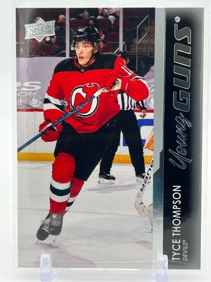 2021-22 Upper Deck Series 1 Young Guns #239 Tyce Thompson - New Jersey ...