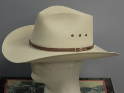RESISTOL BIG SPENDER 10X PINCH FRONT STRAW COWBOY HAT | eBay