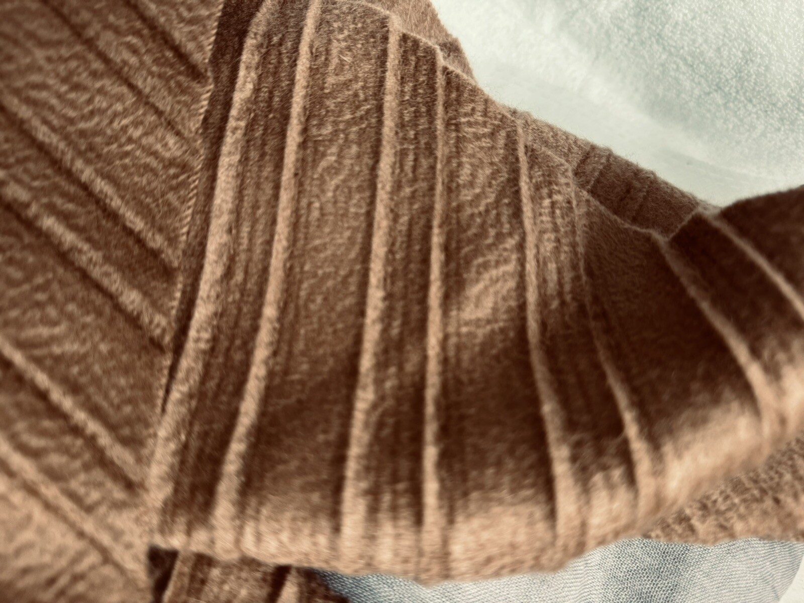 Loro Piana Sheared Vicuna Shawl Scarf Cinnamon Brown … - Gem