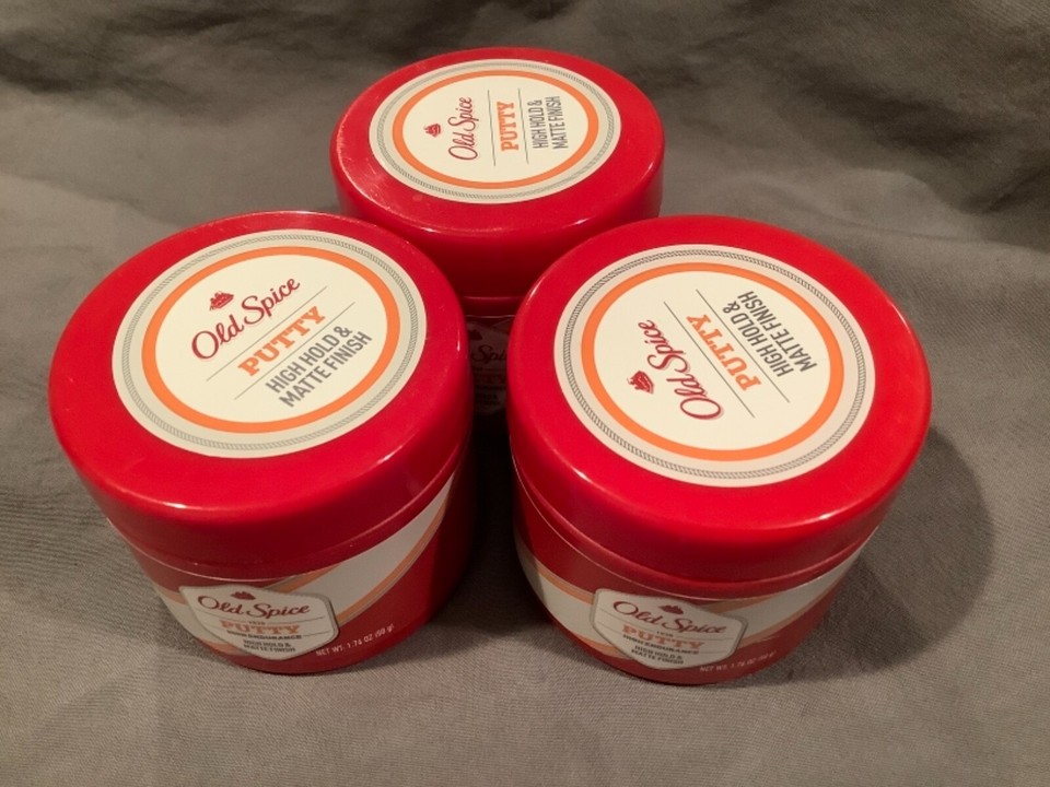 ~ 3 Old Spice Putty High Hold & Matte Finish High Endurance 1.76 Oz ...