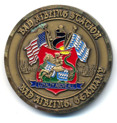 US Army Challenge Coin - INSCOM Bad Aibling Station Germany | eBay
