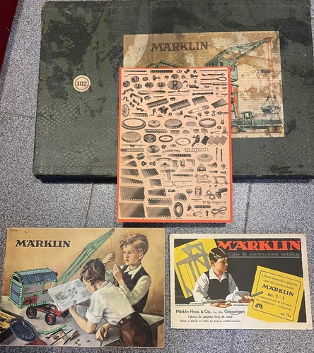 VINTAGE MARKLIN # 102 COMPLETE SET IN BOX 1950´s | eBay