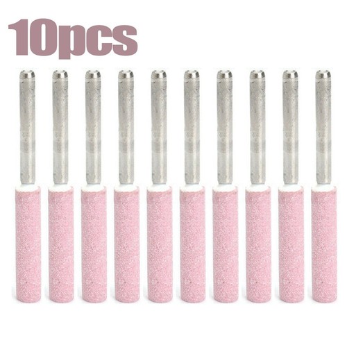 10pcs Grinding Stone Abrasive Polishing Wheel Rotary Tool Drill Bits 3/ ...