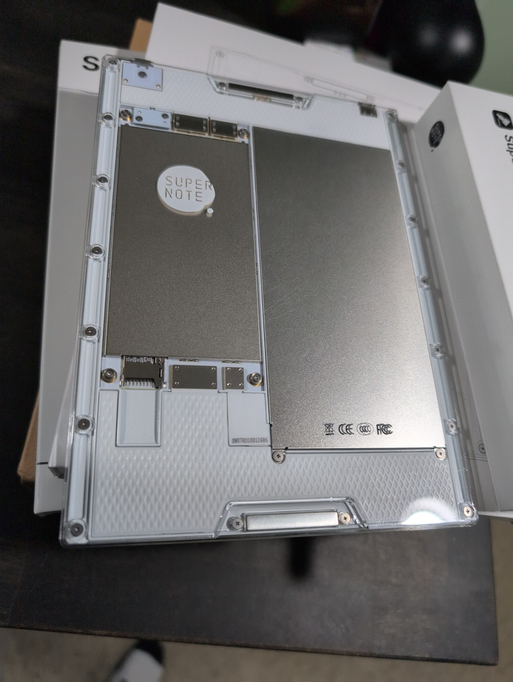 Ratta Supernote Nomad A6 X2 Tablet Crystal Vegan Leather Folio w ...