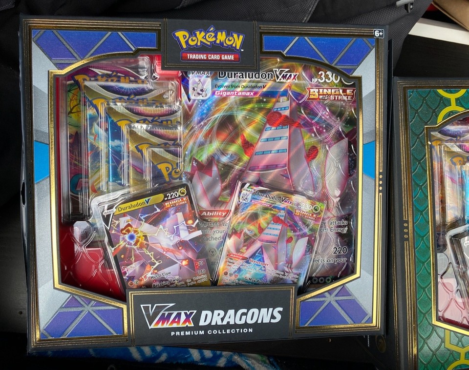 Pokémon TCG VMAX Dragons Premium Collection Box x2 | eBay UK