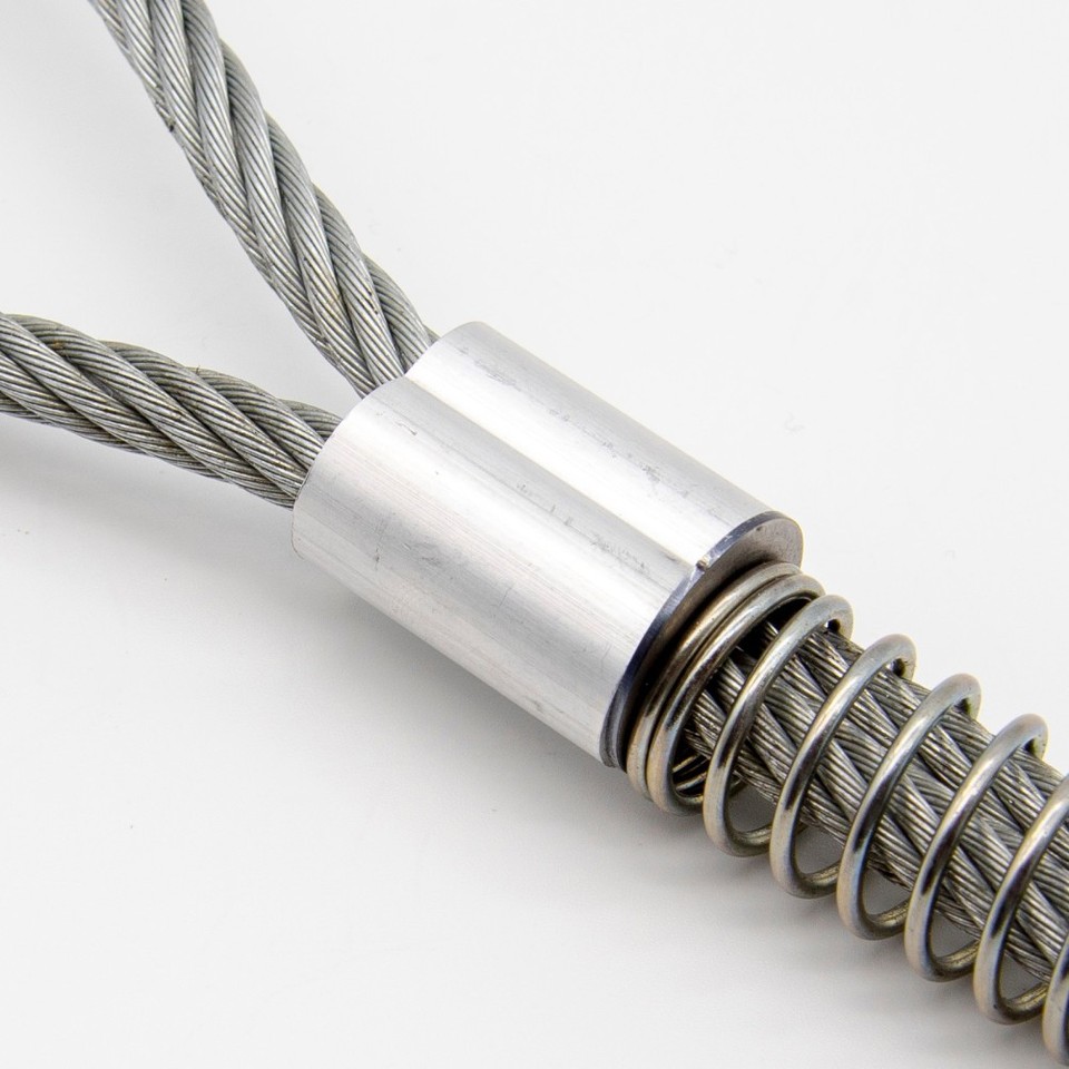 100Pcs 8-Shaped Aluminum Wire Sleeves for Cable Management and ...