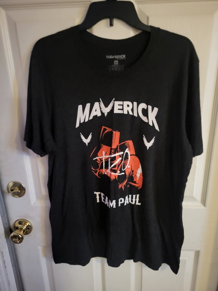 Maverick Logan Paul TKO Boxing And LOGANG Gray Short Sleeve Tee XL Lot ...