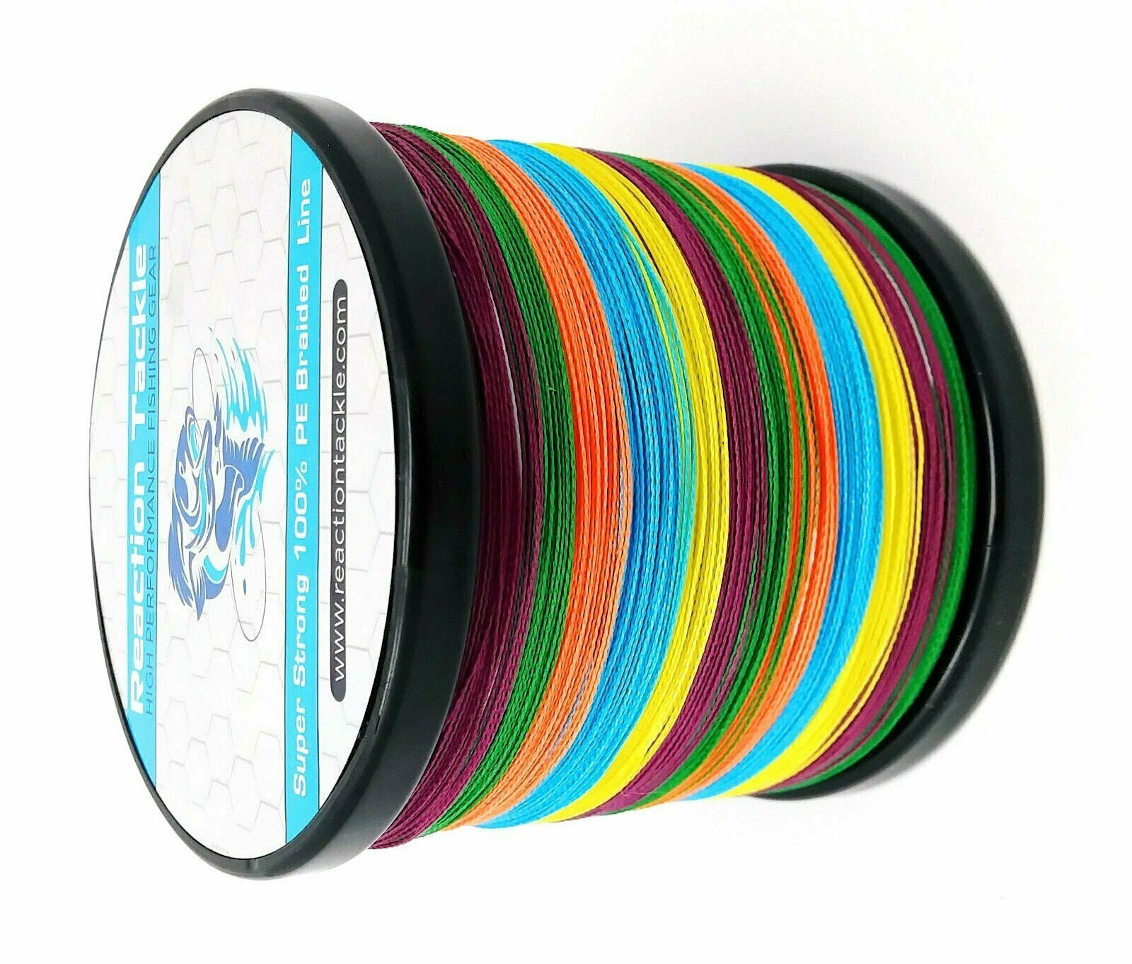 Reaction Tackle High Performance Braided Fishing Line / Braid - Multi ...