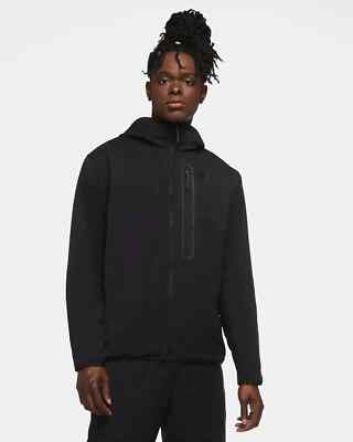 Men's XL 🔥 Nike Sportswear Tech Essentials Repel Jacket Coat Black ...