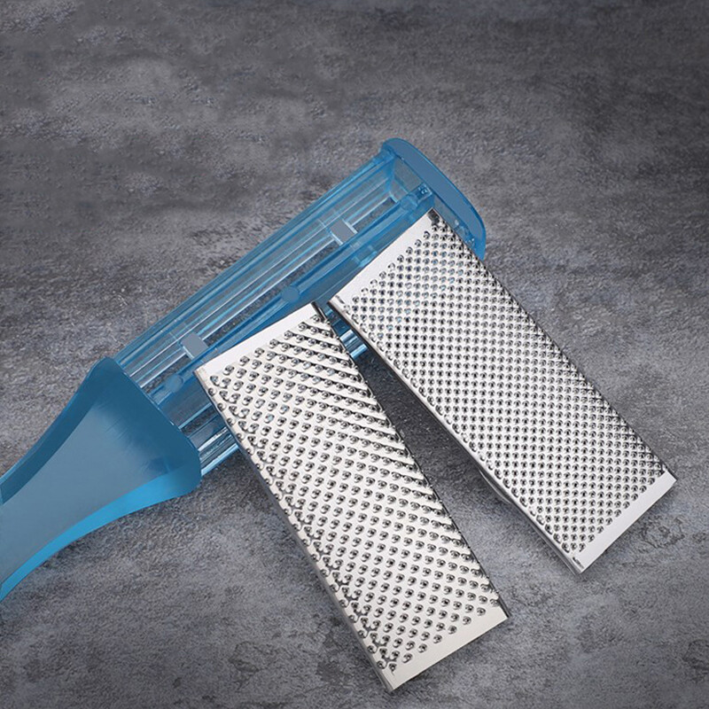 Hard Dead Skin Remove Plastic Stainless Steel Transparent Foot Rasp ...