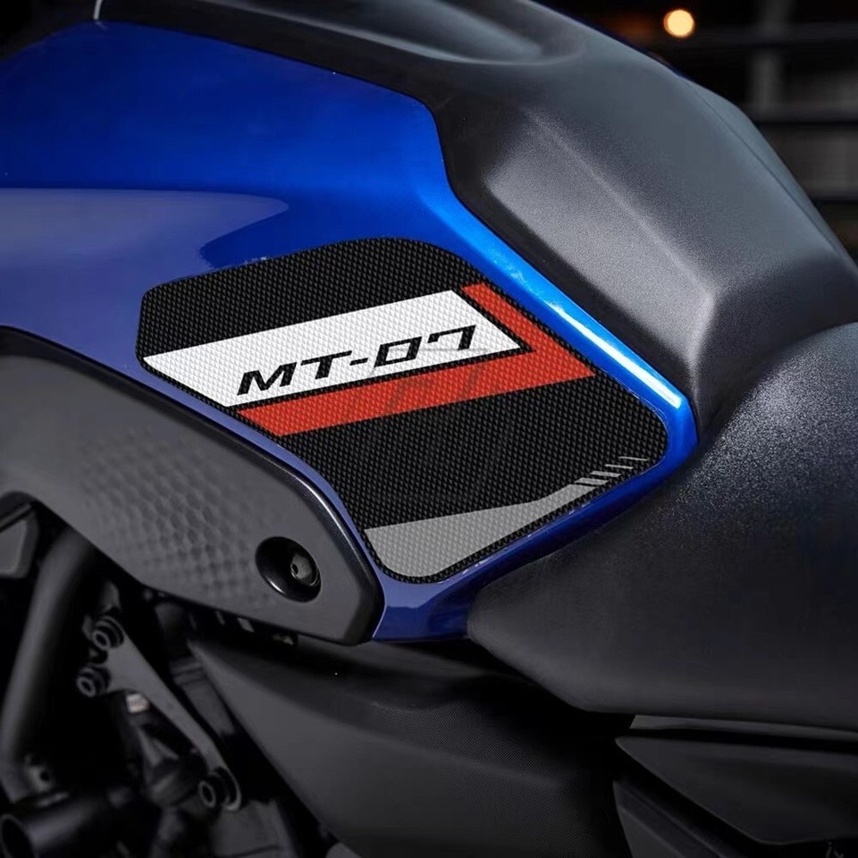Fuel Tank Pad Traction Side Knee Sticker for Yamaha MT07 mt-07 2021 ...