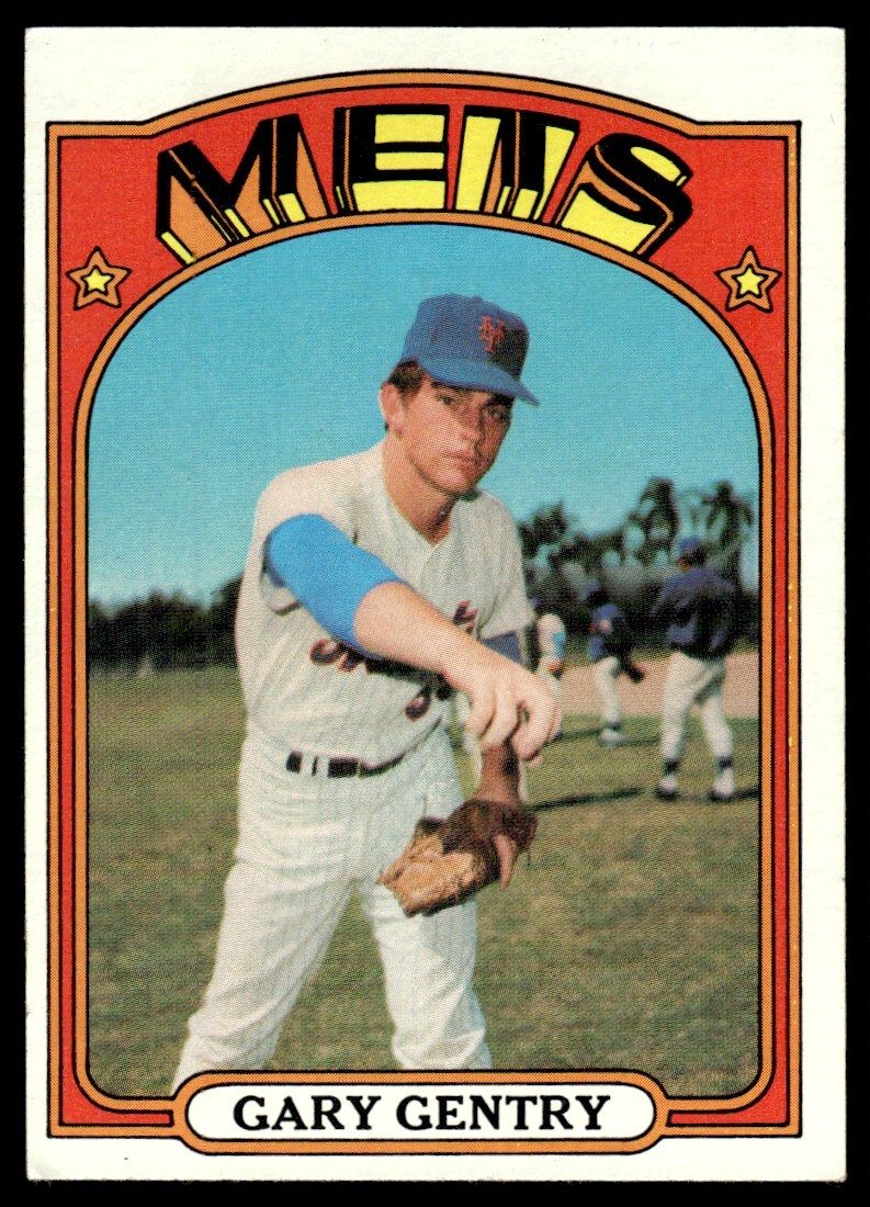 1972 Topps Gary Gentry New York Mets #105 | eBay