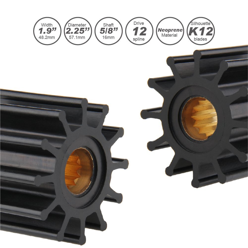 Pump Impeller For Indmar Monsoon Supra Moomba Mastercraft Johnson ...