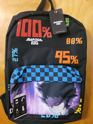 Mob Psycho 100 Anime backpack bioworld | eBay