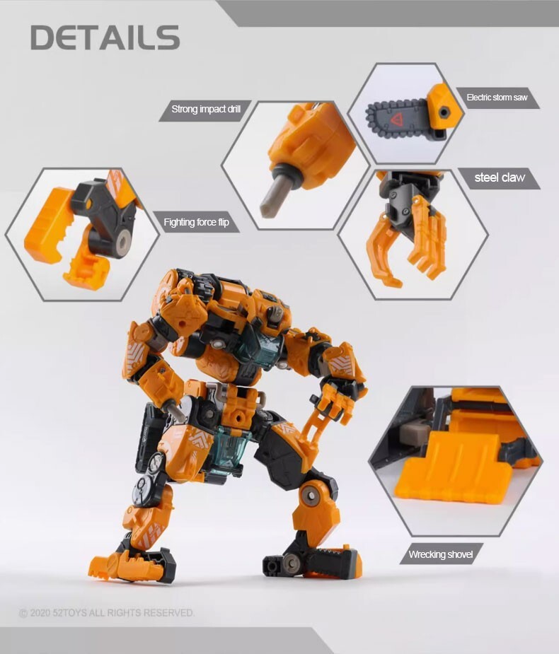 52TOYS MB-12 Universal Box Series Omnipotent Team Breakers Action ...