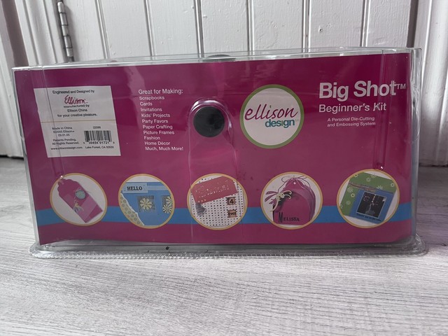 Ellison Design Big Shot Kit 22099 Die-cutting Embossing System Craft ...