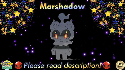 Marshadow Mythical 2022 Pokémon EVENT 6IV Sword Shield HOME (💯Legal) | eBay