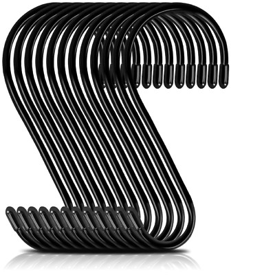 12pcs Large S Hooks Heavy Duty 6 Inches S Shape Hanger Hook For Hanging ...