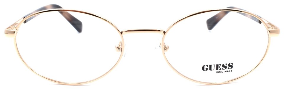 GUESS GU8239 032 Eyeglasses Frames Oval 55-19-140 Pale Gold 889214282613| eBay