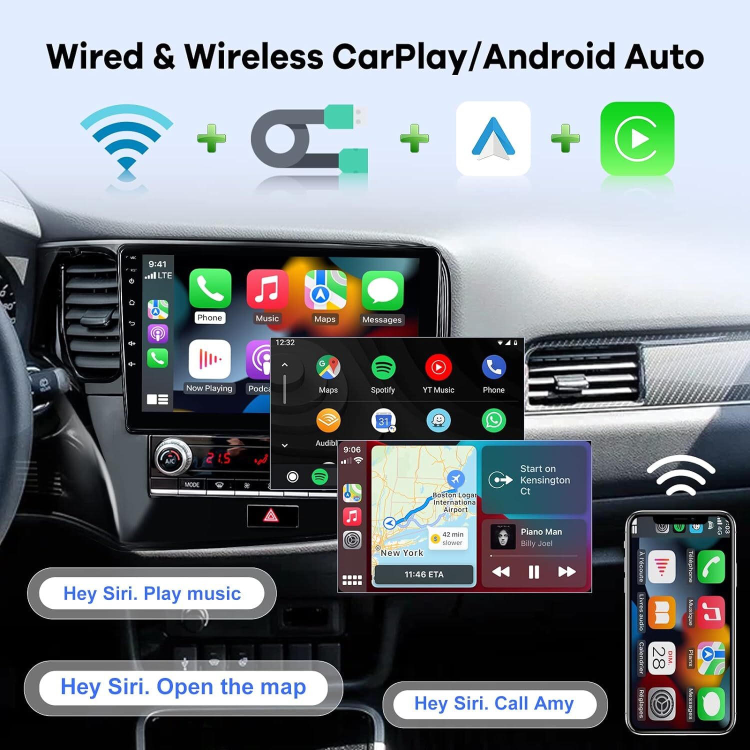 For Mitsubishi Outlander 2020-2022 Android 12 Carplay Car Stereo Radio ...