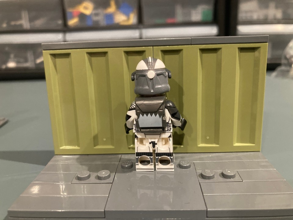 Lego Star Wars Minifigure Clone Wars Phase 1 Wolfpack Clone Trooper ...