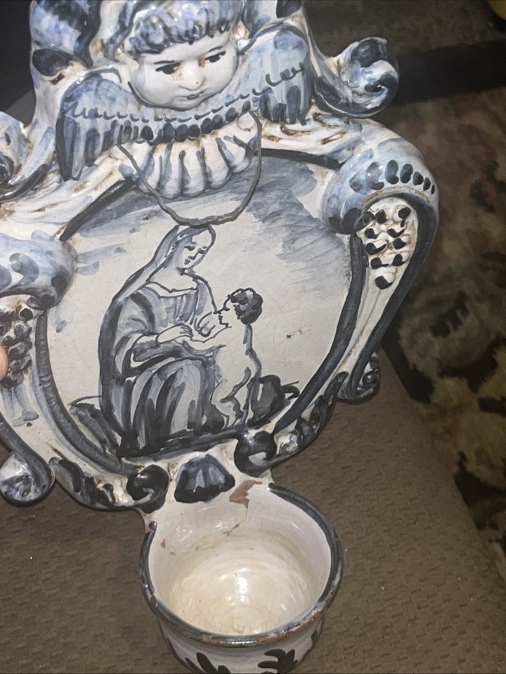 holy water font vintage | eBay