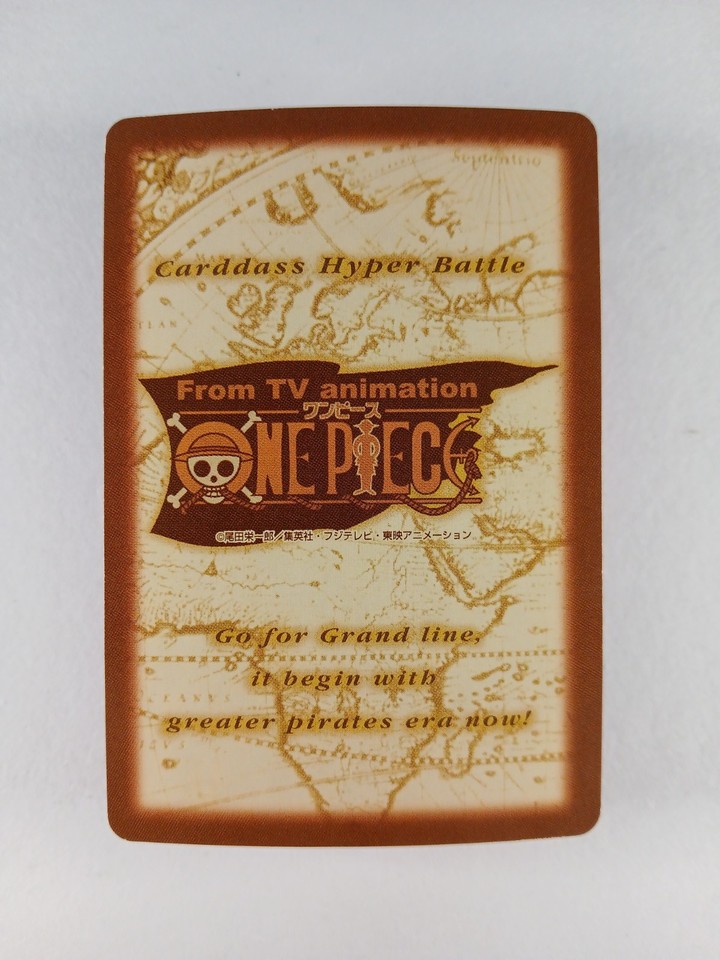 Sanji & Laboon - H08 - One Piece Carddass Hyper Battle card (2001 Japan ...