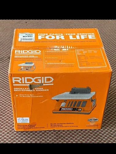 Ridgid Belt Spindle Sander Oscillating Edge Lockout Power Switch Tool ...