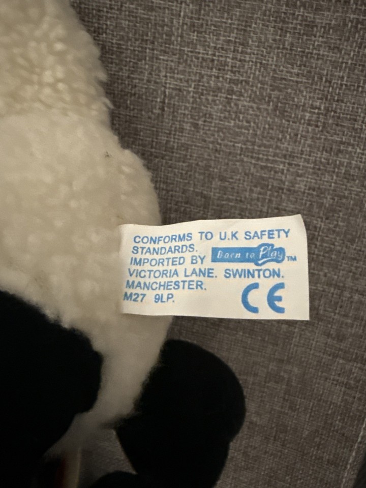 Shaun the Sheep Vintage Plush Toy with Sound – 1989 Licensed ...