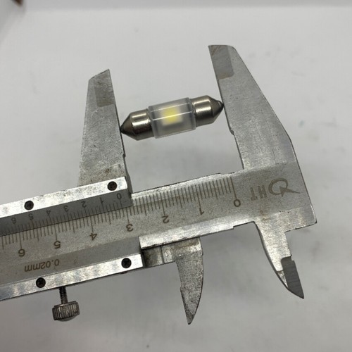 LED Sky White Car License Plate Light Bulb 31MM 6431SW 6700K C5W 12844 ...