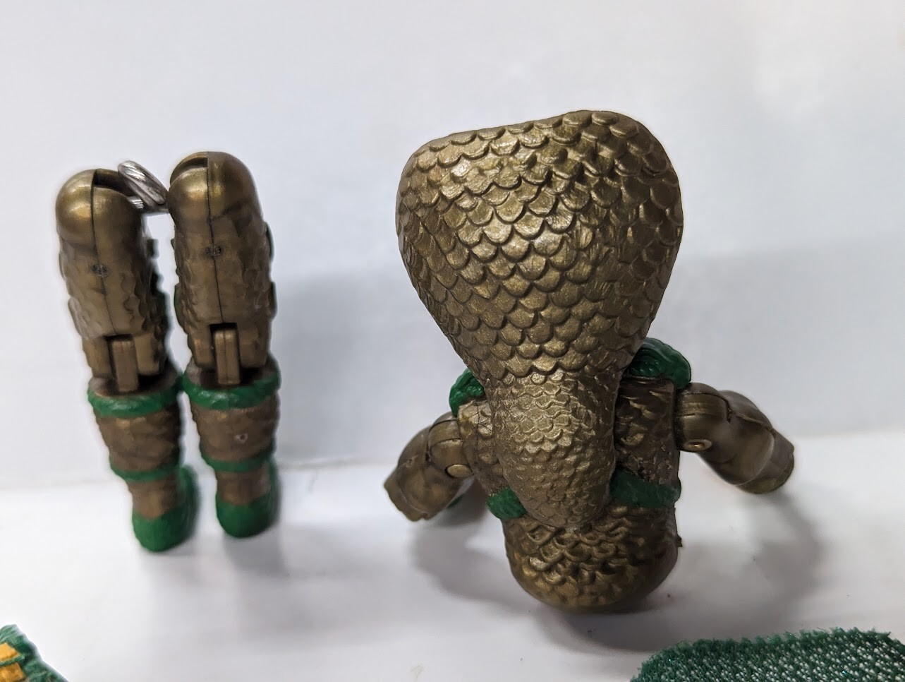 1986 Vintage GI Joe Serpentor Cobra Emperor 3.75" Action Figure + Cape ...