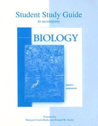 Biology, Student Study Guide - Paperback By Raven, Peter H - GOOD ...