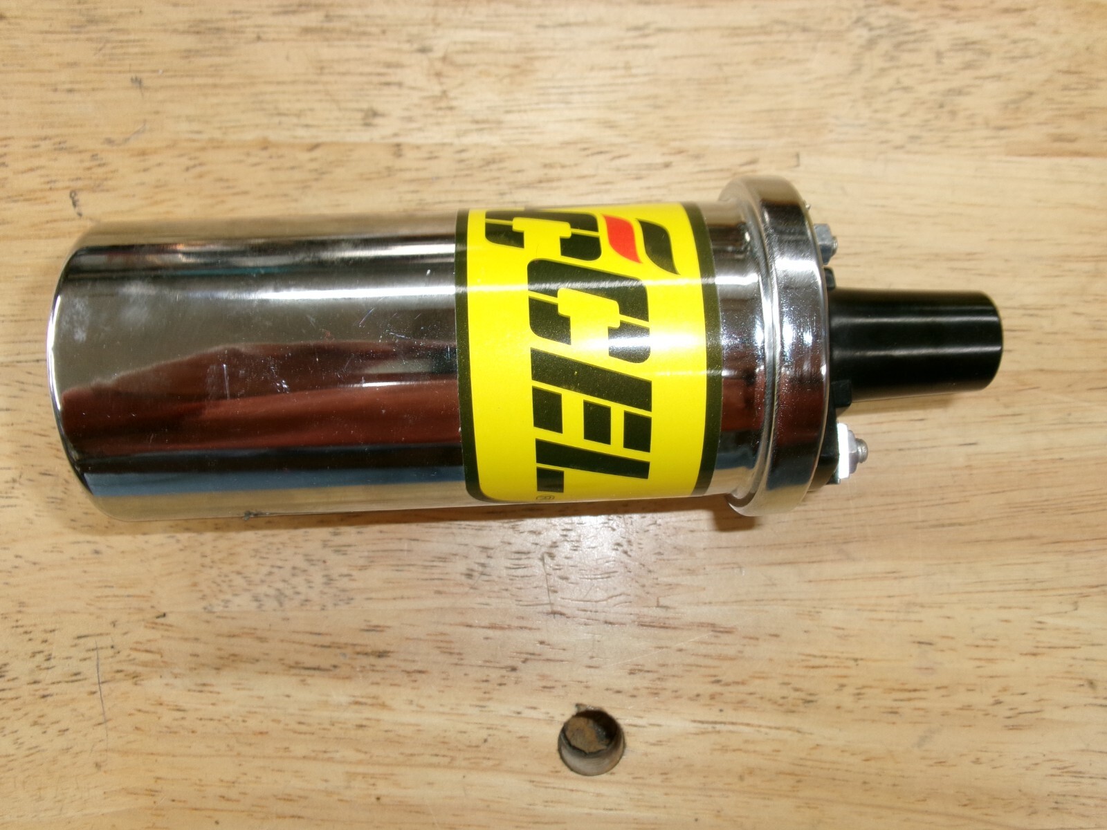 8140C ACCEL Ignition Coil Chrome - 42000v 1.4 ohm primary - Points ...