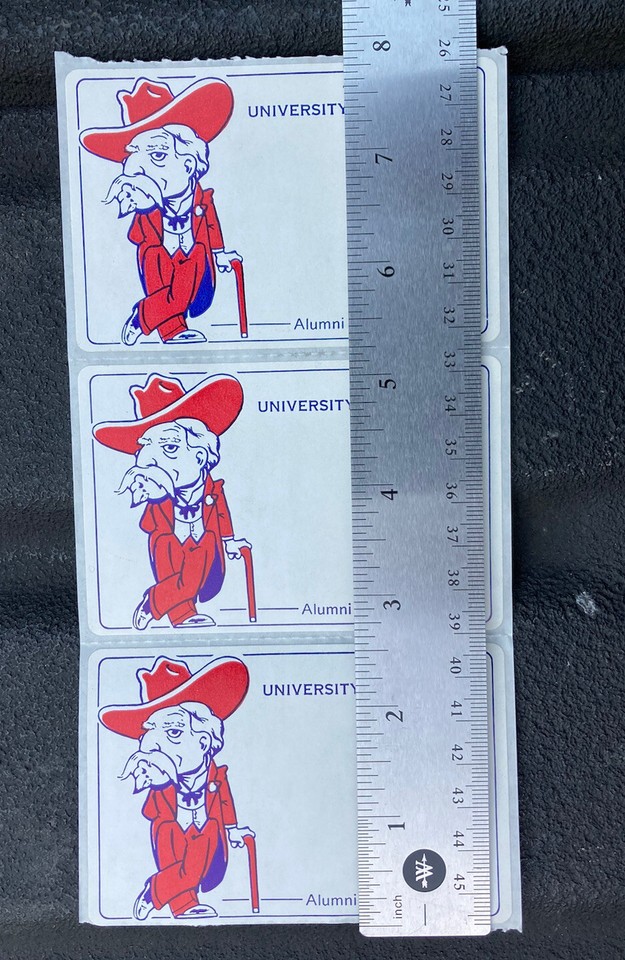 Lot of 3 vintage OLE MISS REBELS Colonel Reb University of Mississippi ...