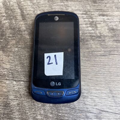 LG Xpression 2 C410 Blue 3" LCD (128MB+256MB) Qwerty Keyboard Slider ...