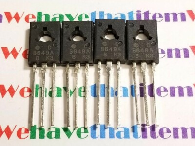2SB649A / B649A / TRANSISTOR / TO126 / 4 PIECES (qzty) | eBay