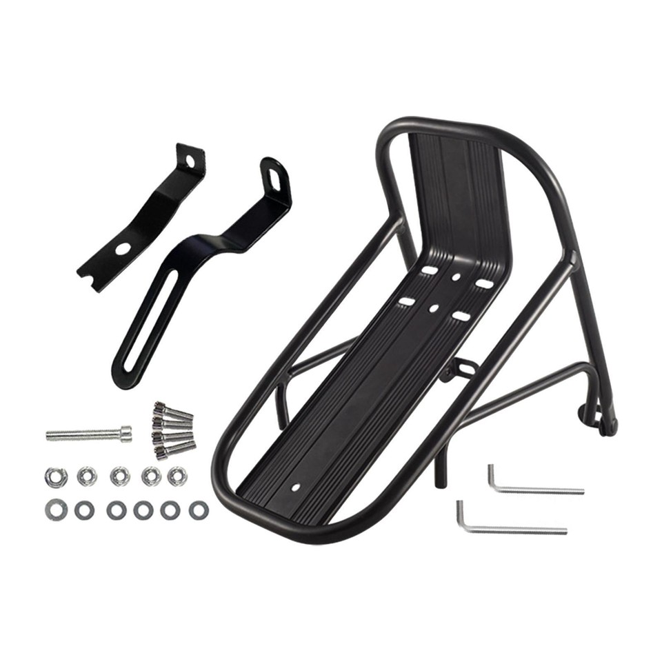 Bicycle Front Fork Rack Cargo Pannier Bike Front Rack Carrier for ...