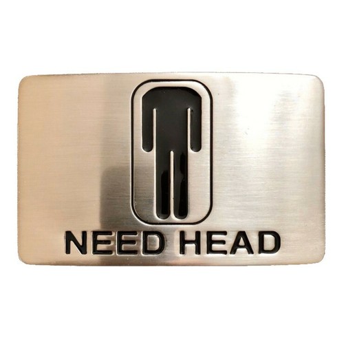 Need Head Funny Belt Buckle | eBay