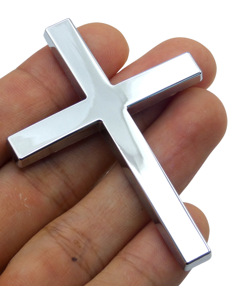 Cross Auto Emblem Christian Jesus Car Motorcycle Styling Badge Sticker ...