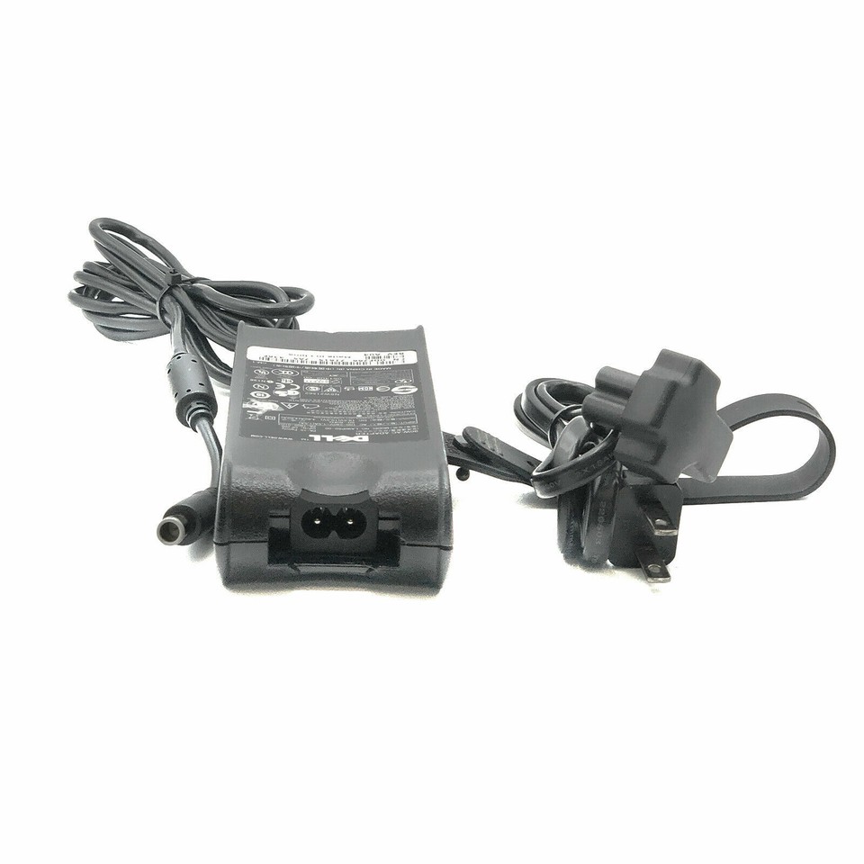 19.5V AC Adapter Genuine Dell 90W 90 Watt Power Supply Battery Charger ...