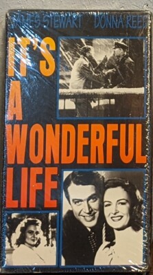 It's a Wonderful Life VHS UNIQUE RARE Alpha Video Distributors 1993 B&W ...